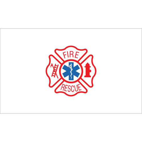 Fire Rescue Outdoor Flag|Flag Station USA